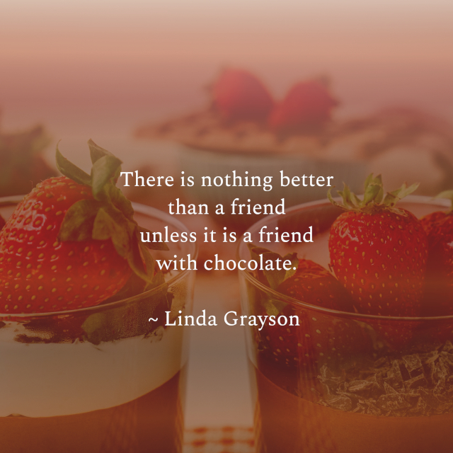 A Friend With Chocolate | Emily Romrell