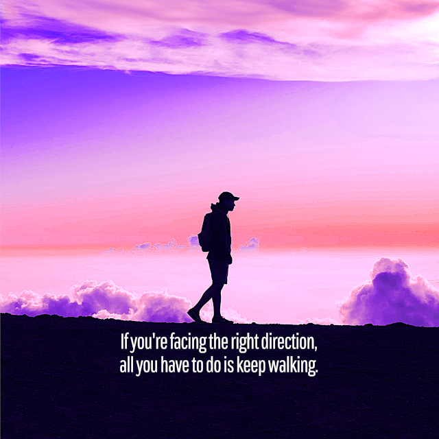 Facing The Right Direction